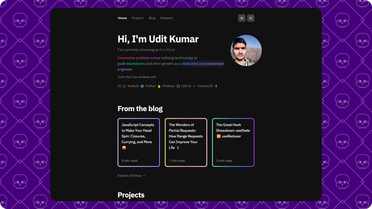Udit Kumar – Software Engineer